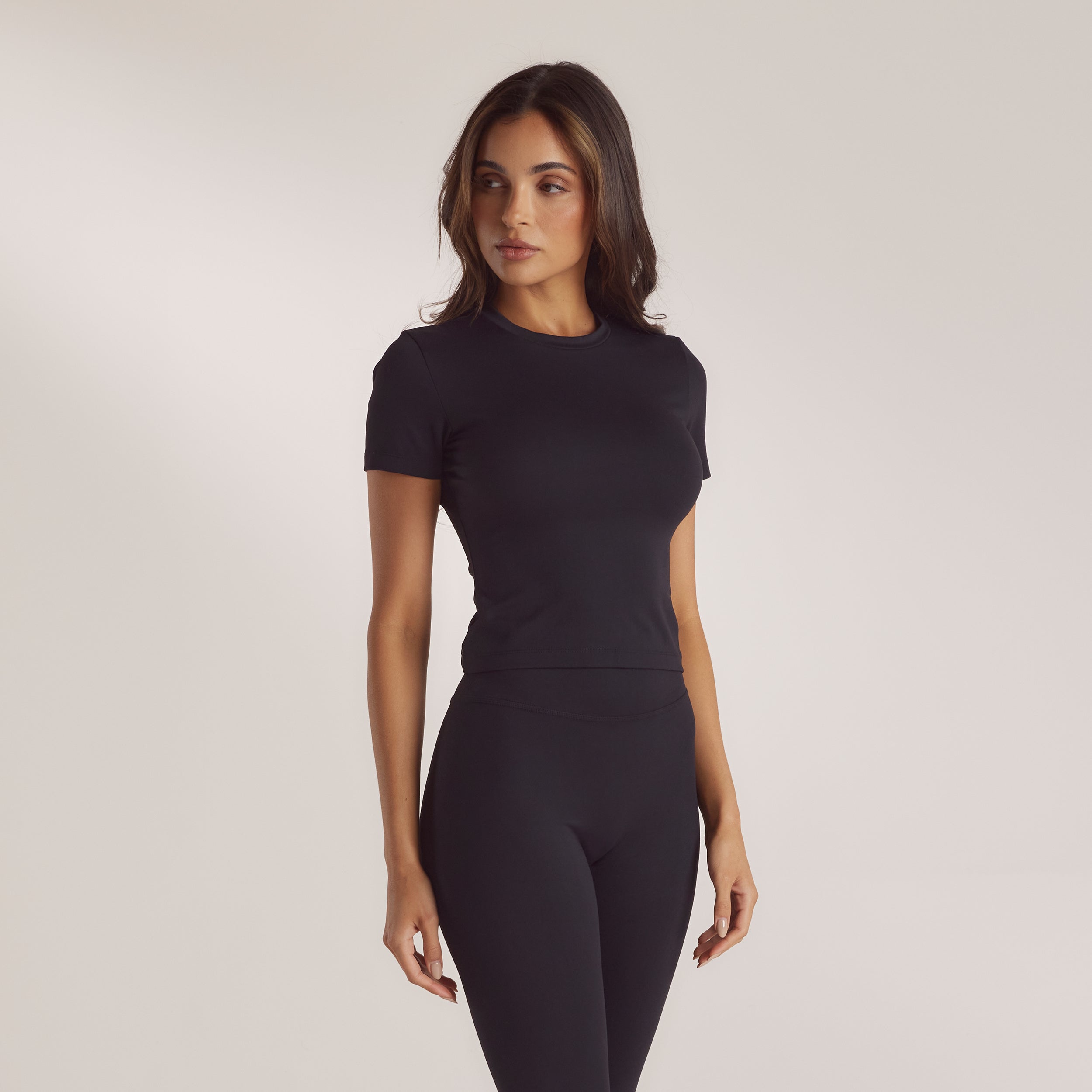 Top Classique Ajusté - Noir